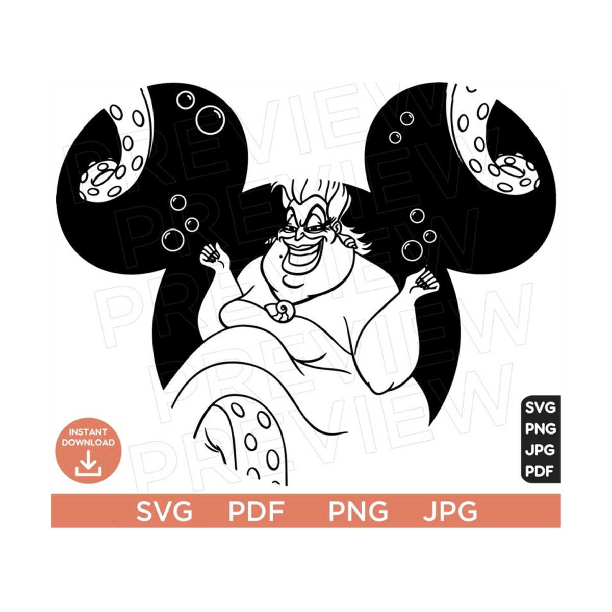 The Mermaid Vector Svg, The Little Mermaid SVG, Ariel Svg, F | Inspire ...