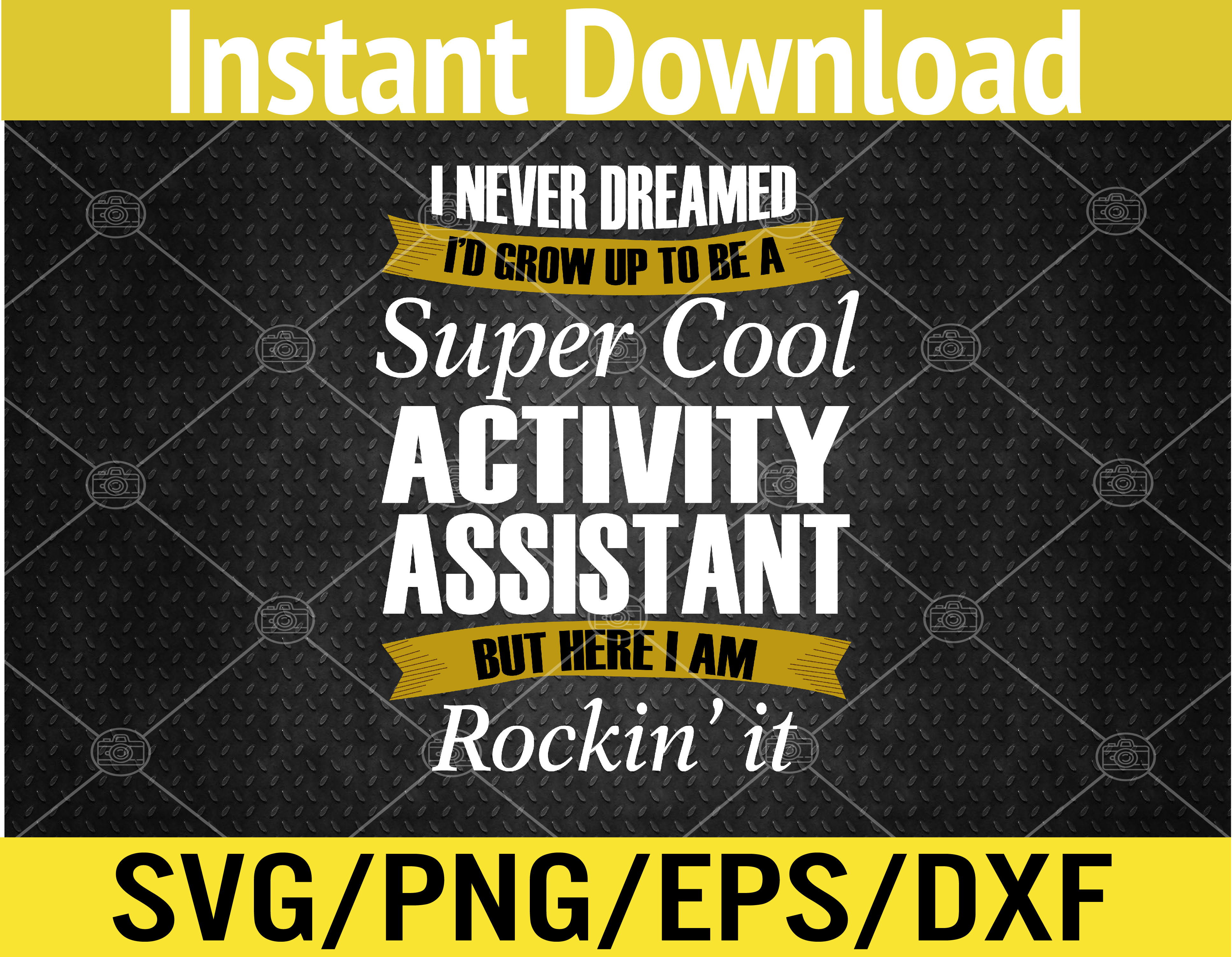 Activity Assistant, Funny Activity Svg, Eps, Png, Dxf, Digit | Inspire ...