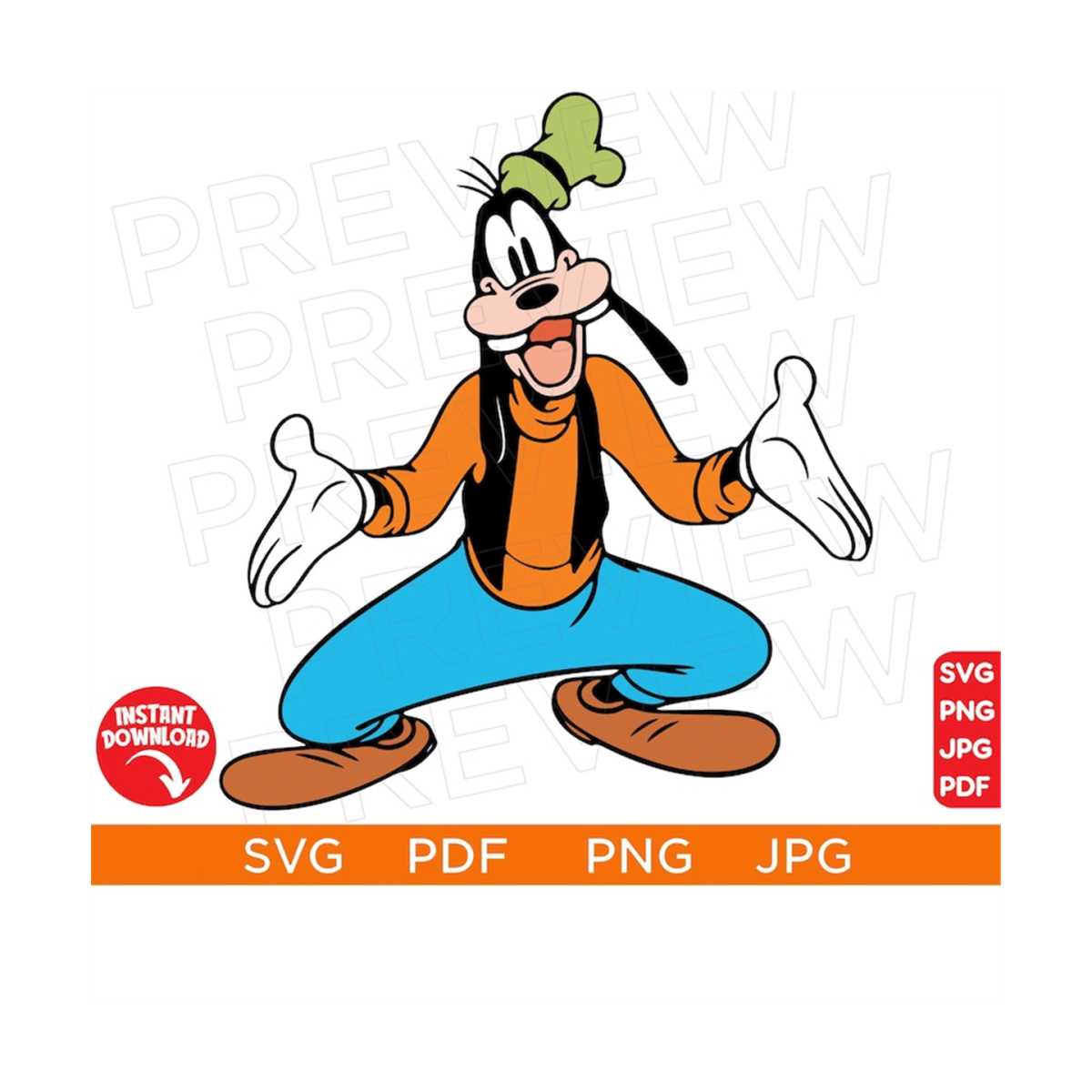 Goofy Vector Svg, Goofy Ears SVG Mouse png, Disneyland ears - Inspire ...