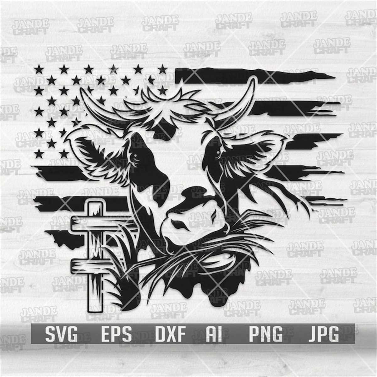 US Farm Cow svg | Farm Animal svg | US Farm Monogram | Cow O | Inspire ...