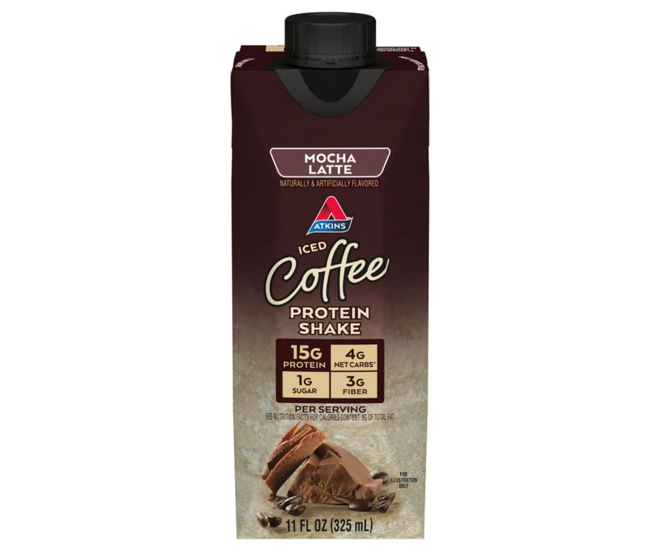 Atkins Mocha Latte Iced Coffee Protein Shake, High Protein, | Inspire ...