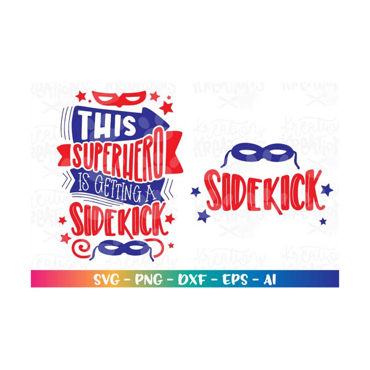 This superhero is getting a sidekick SVG girl boy superhero | Inspire ...