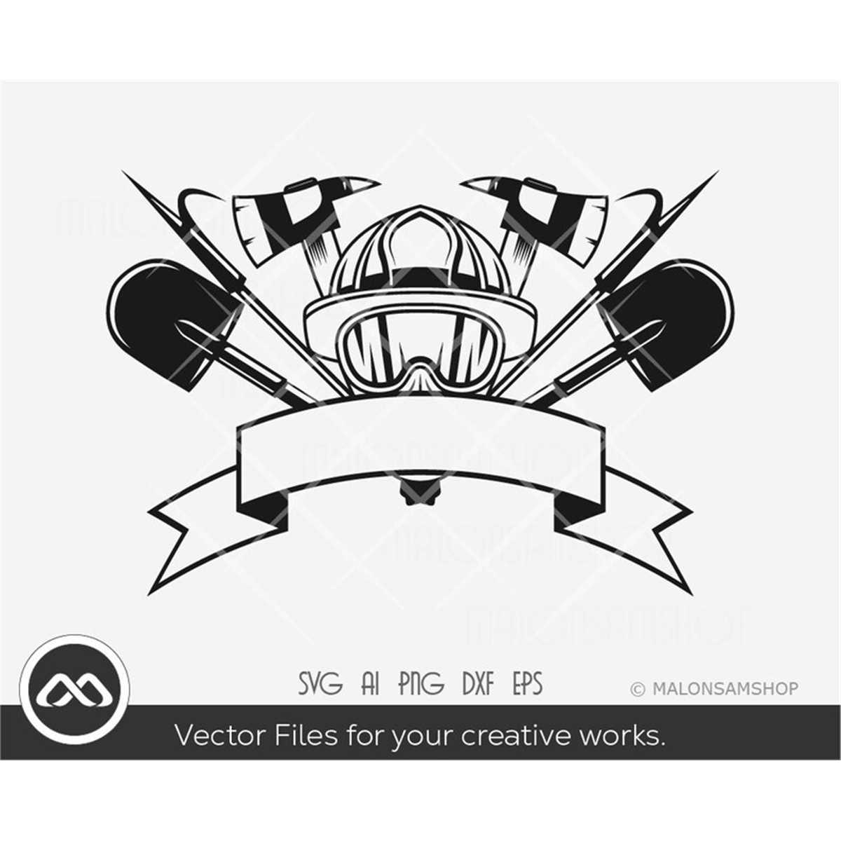 Firefighter SVG Tools - fireman svg, fire dept svg, fire fig | Inspire ...