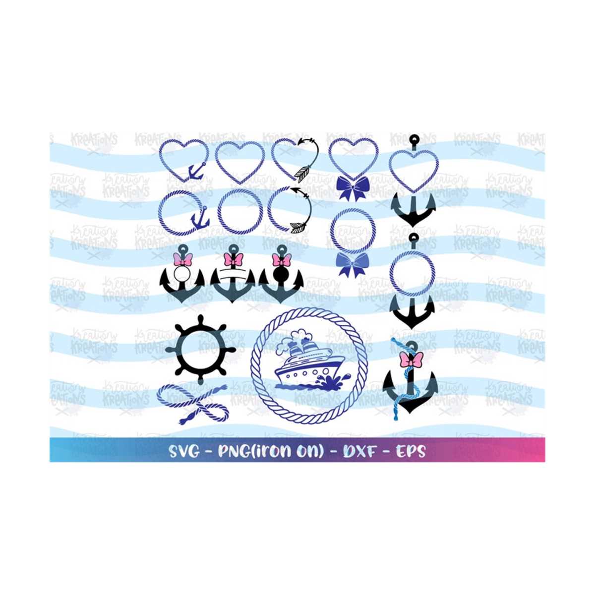 Cruise ship Monogram frames svg Monogram cruise pack svg pri | Inspire ...