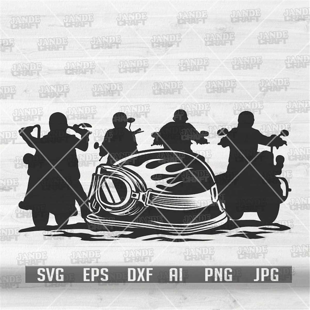 Biker Squad svg | Bike Rally svg | Biker Clipart | Biker Cut | Inspire ...
