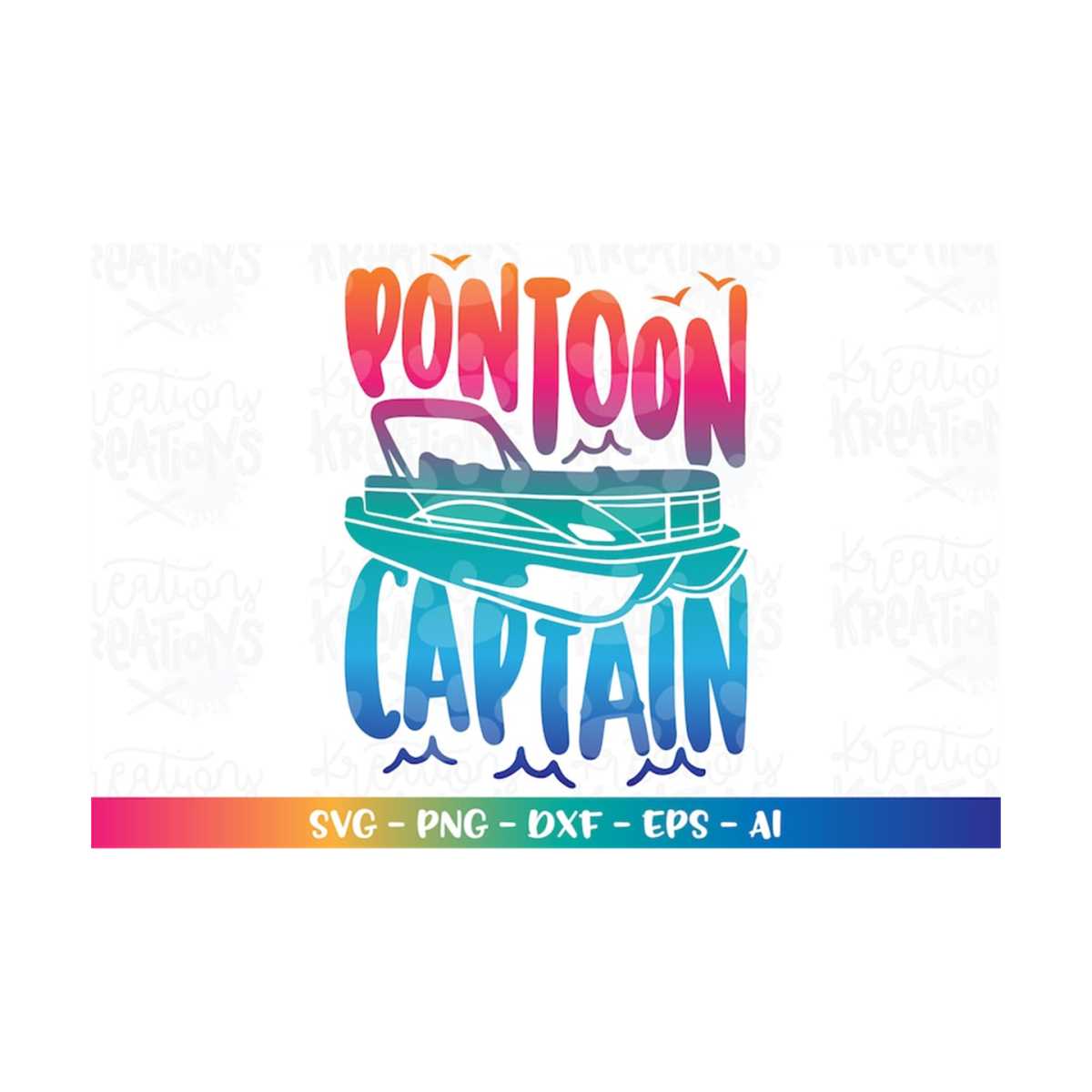 Pontoon Boat Svg Captain like life quote Pontoon boat svg pr | Inspire ...
