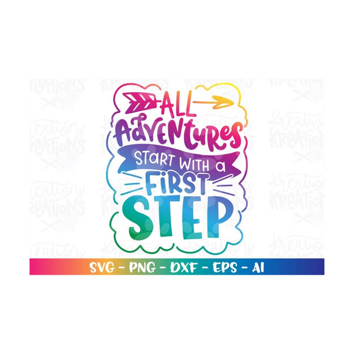 All adventures start with the first step svg graduation quot - Inspire ...