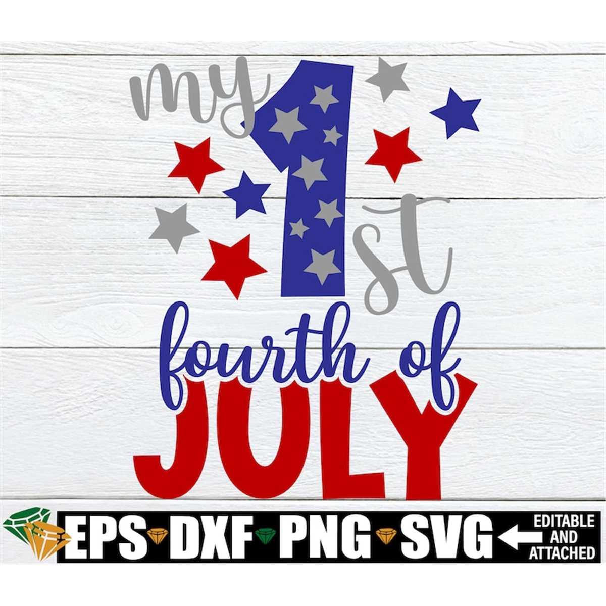 1st 4th Of July, 1st Fourth Of July SVG, Boys 4th Of July Sh | Inspire ...