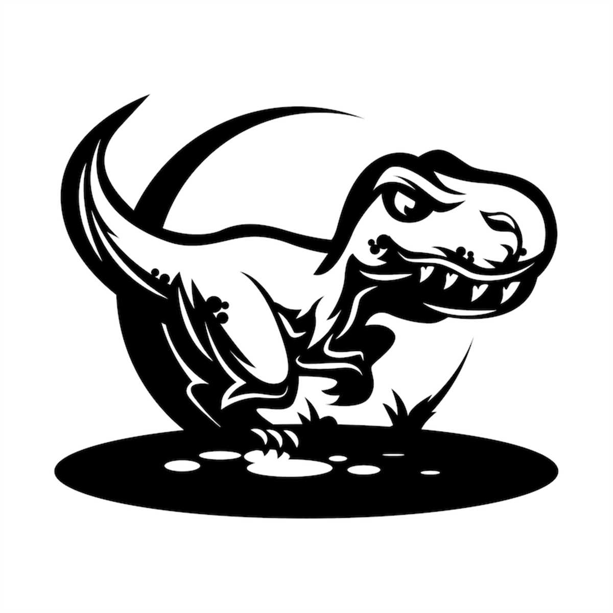 Tyrannosaurus Rex SVG, Digital file Tyrannosaurus Rex for pr - Inspire ...