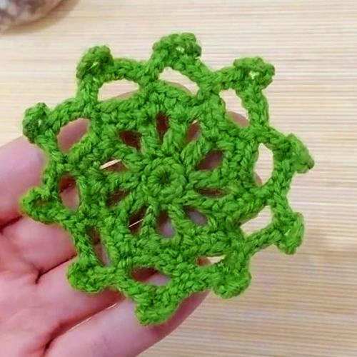 Crochet Round Coaster Pdf Pattern | Inspire Uplift