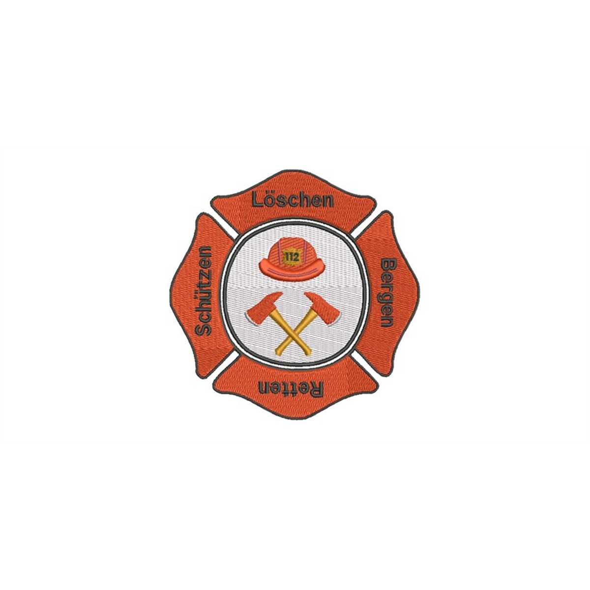 Embroidery File Fire Brigade Symbol 2 Logo Sign Signet Emble - Inspire ...