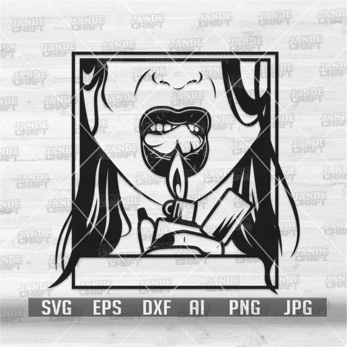Sexy Girl Lightning svg | Dope Diva Lighter Clipart | Sexy L | Inspire ...