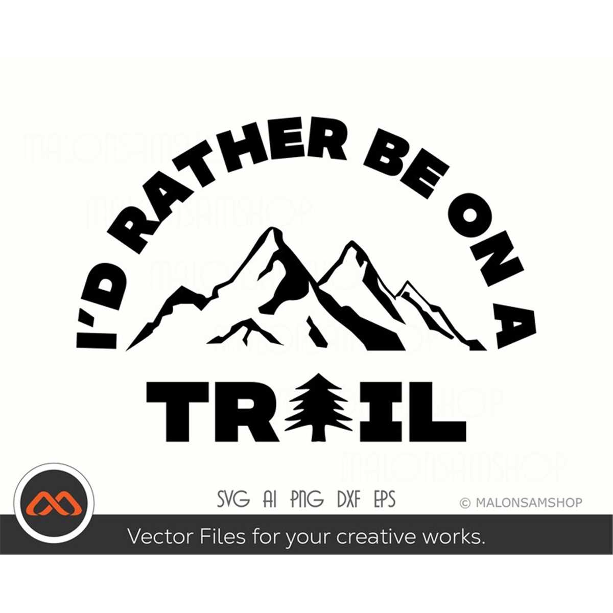 Hiking SVG Mountain trail - hiking svg, camping svg, advent - Inspire ...