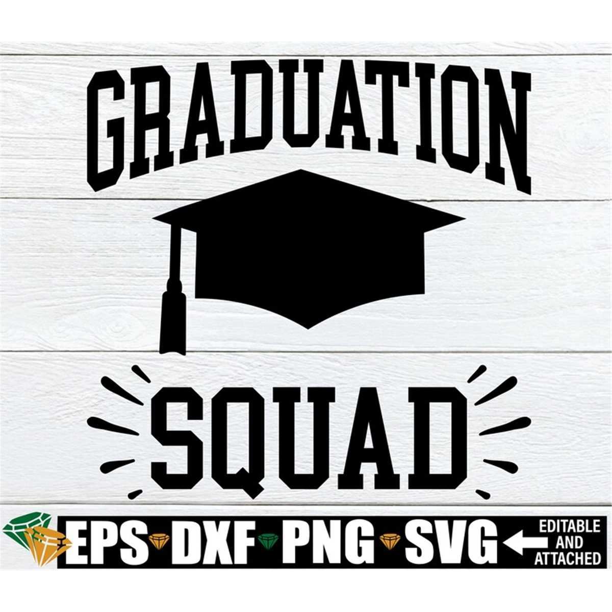 Graduation Squad, Matching Family Graduation Shirts, Graduat | Inspire ...