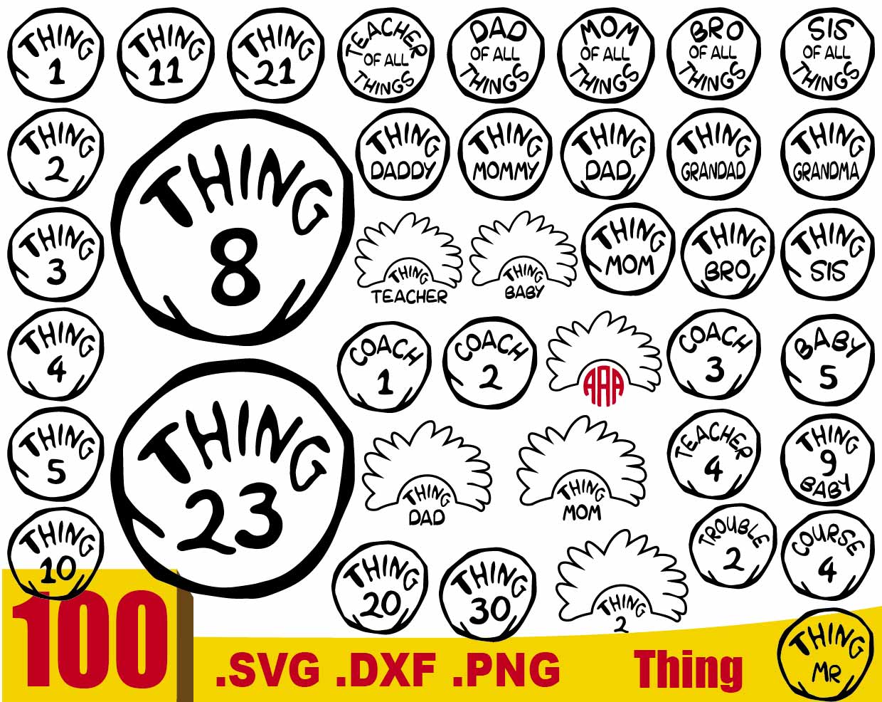 thing dad svg - Inspire Uplift