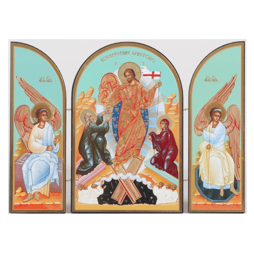 Icon of Jesus Christ Resurrection Russian Orthodox Christian | Inspire ...