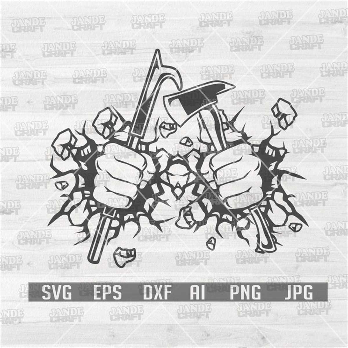 Smashing Wall Fire Fighter svg | FireFighter png | Smashing | Inspire ...