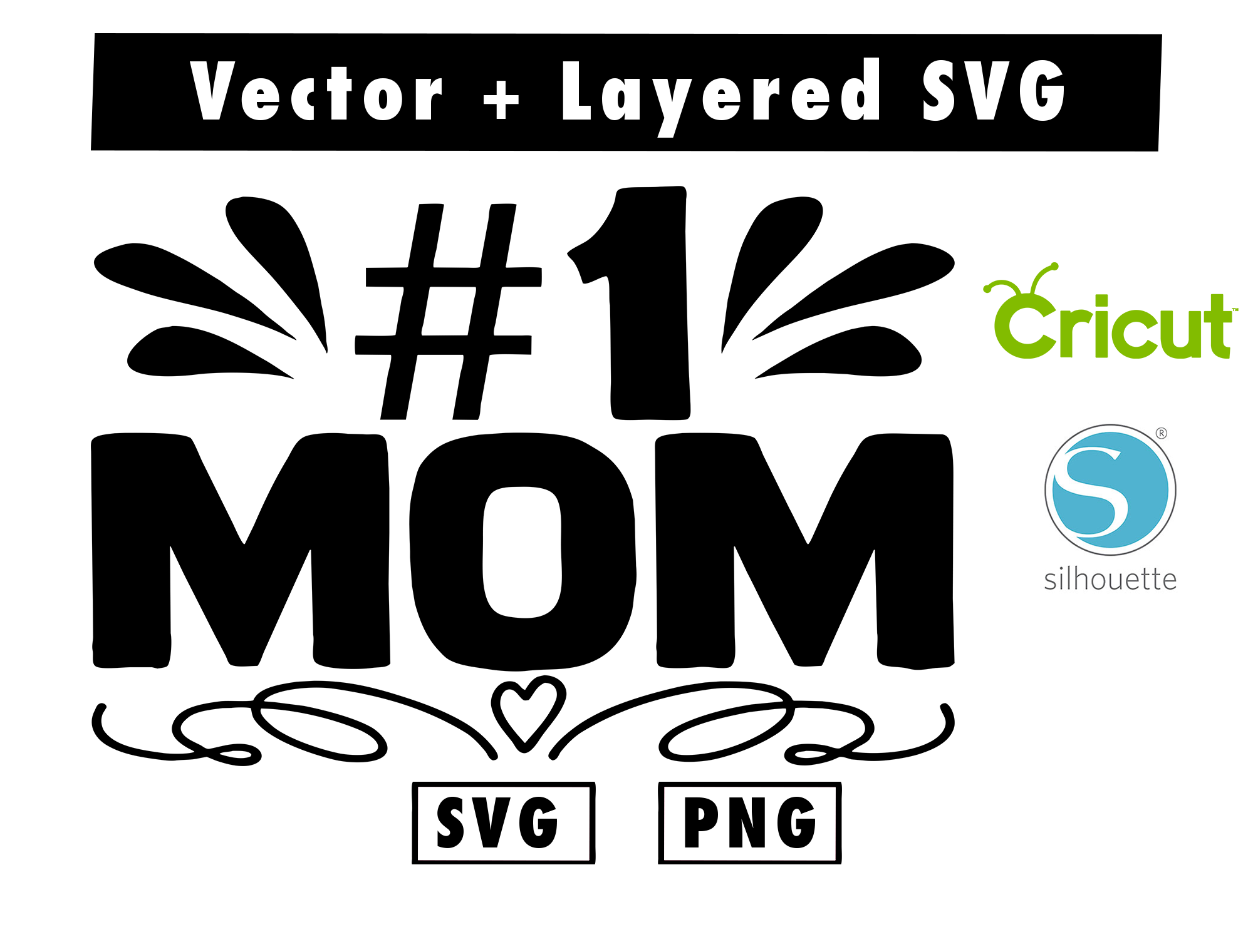 1-mom- svg and png files for cricut machine , anime svg , ma | Inspire ...