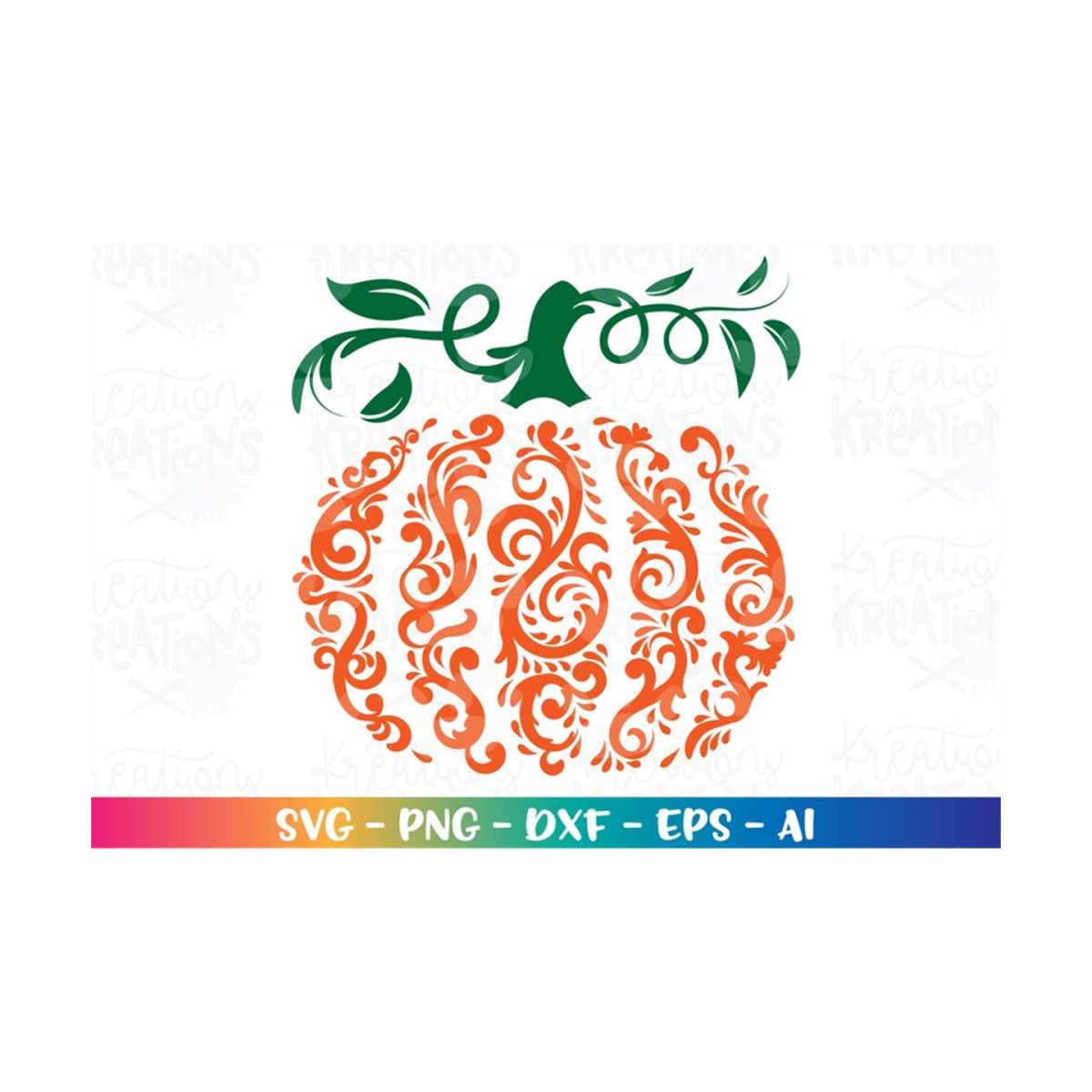 Fancy Pumpkin SVG Flourishes Pumpkin svg pumpkin clipart pri | Inspire ...