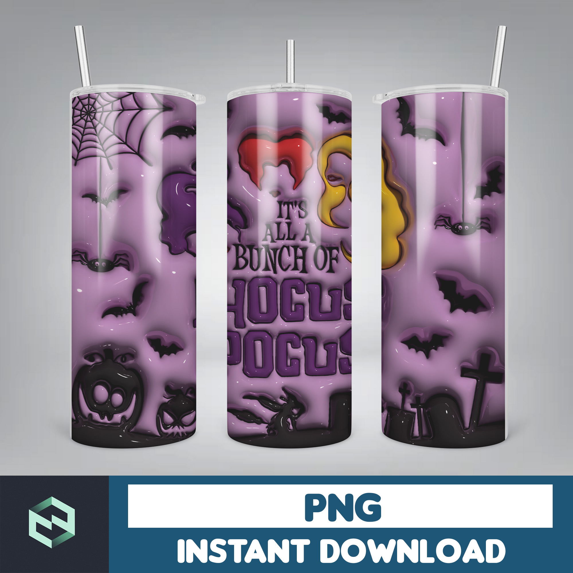 3D Inflated Halloween Hocus Pocus Sanderson Sister Sublimati - Inspire ...