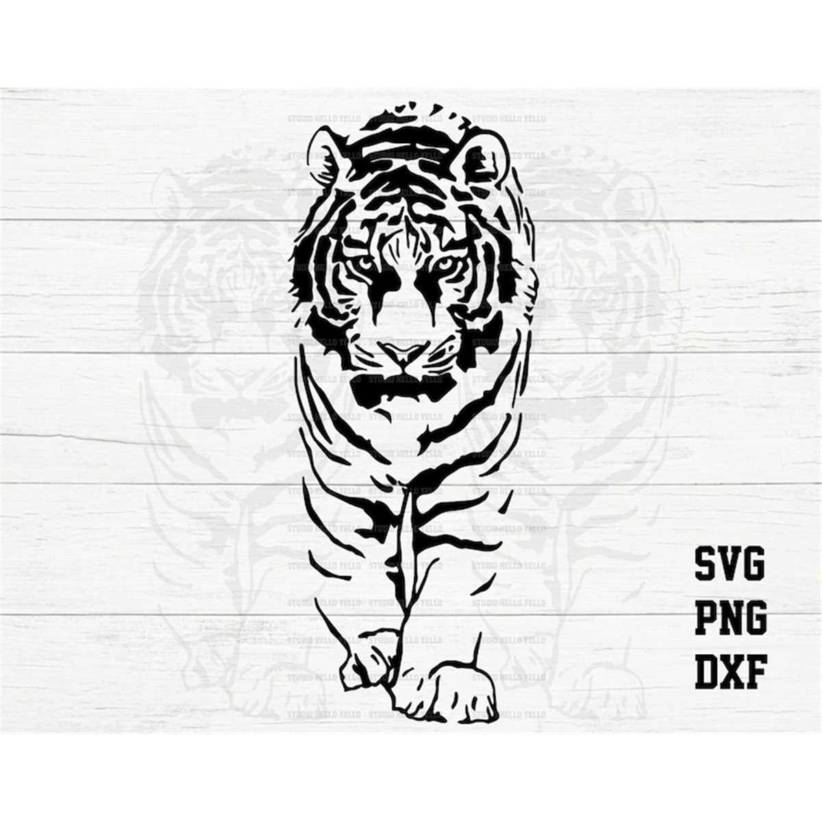 Tiger Svg, Tiger Png, Tiger,dxf,svg,clipart,vector,tattoo,Ti | Inspire ...