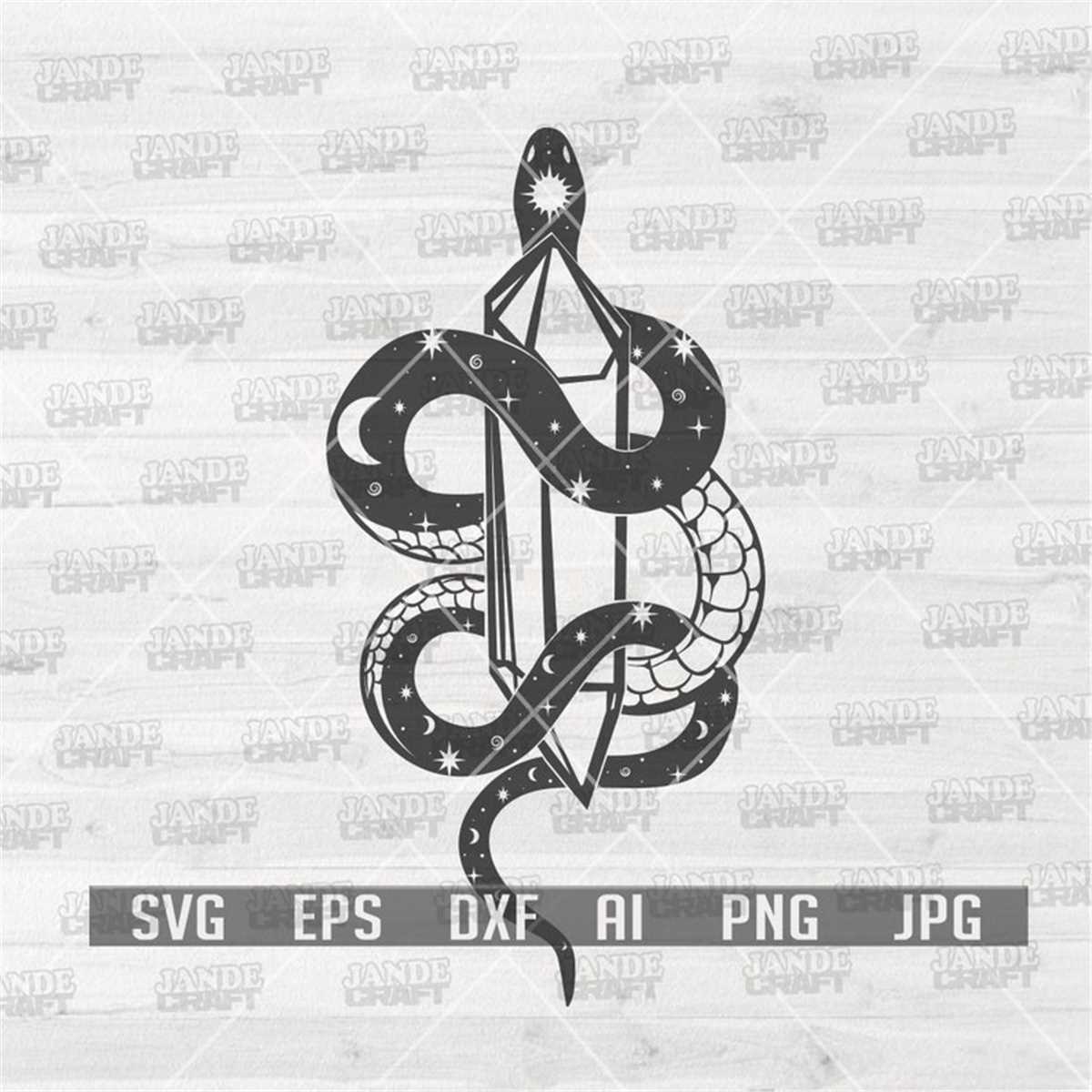 Mystical Snake and Hand svg | Psychic Hand svg | Gypsy Hand | Inspire ...