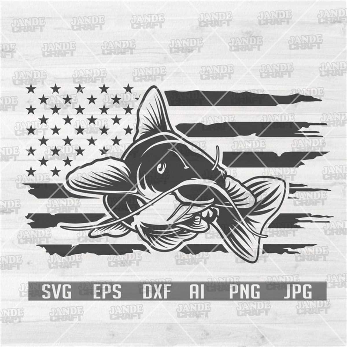 US Cat Fish svg | Cat Fish Clipart | Cat Fish png | US Cat F | Inspire ...