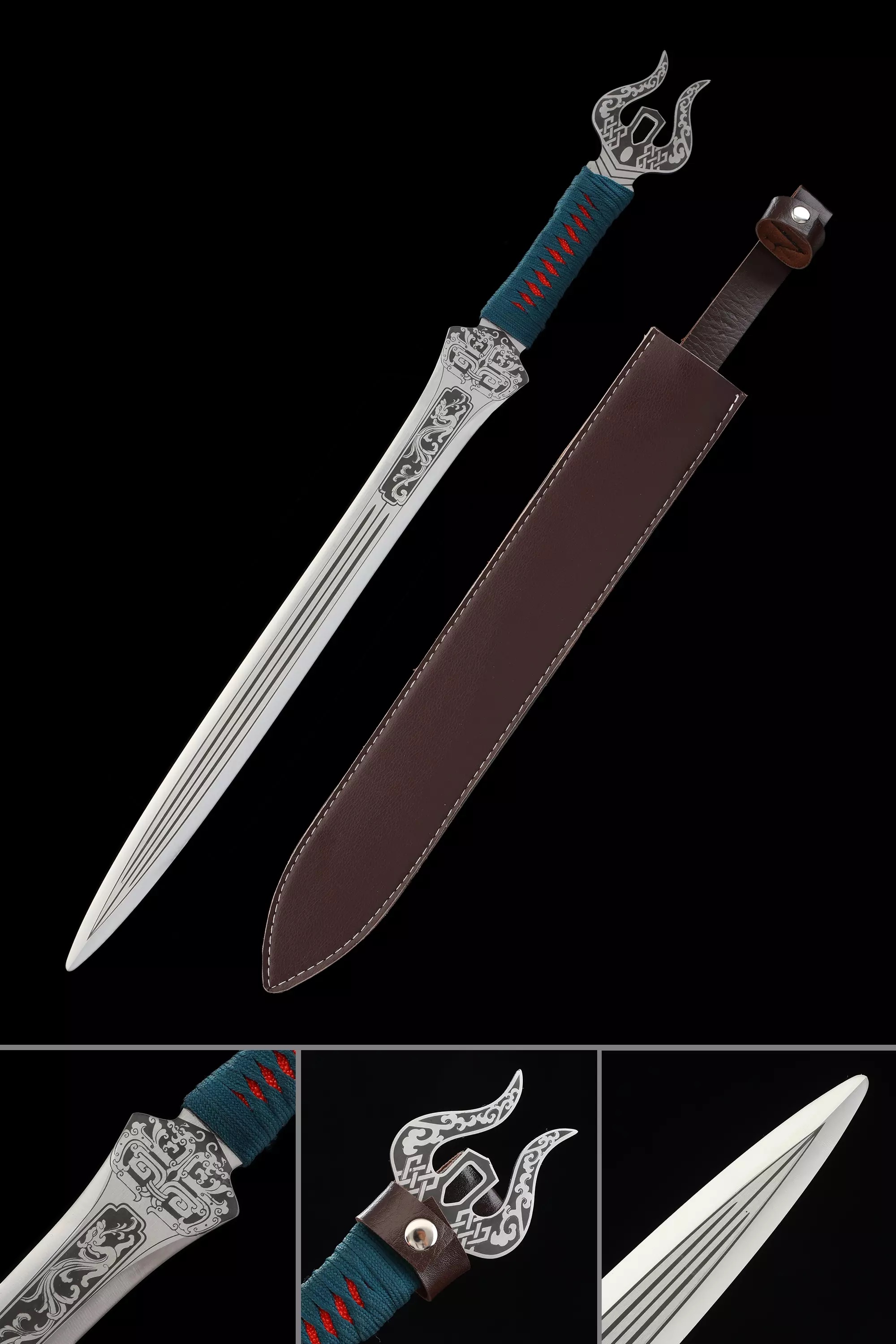 Hand Made Original Dragon Sword/ Fully Functional Sword/Best | Inspire ...