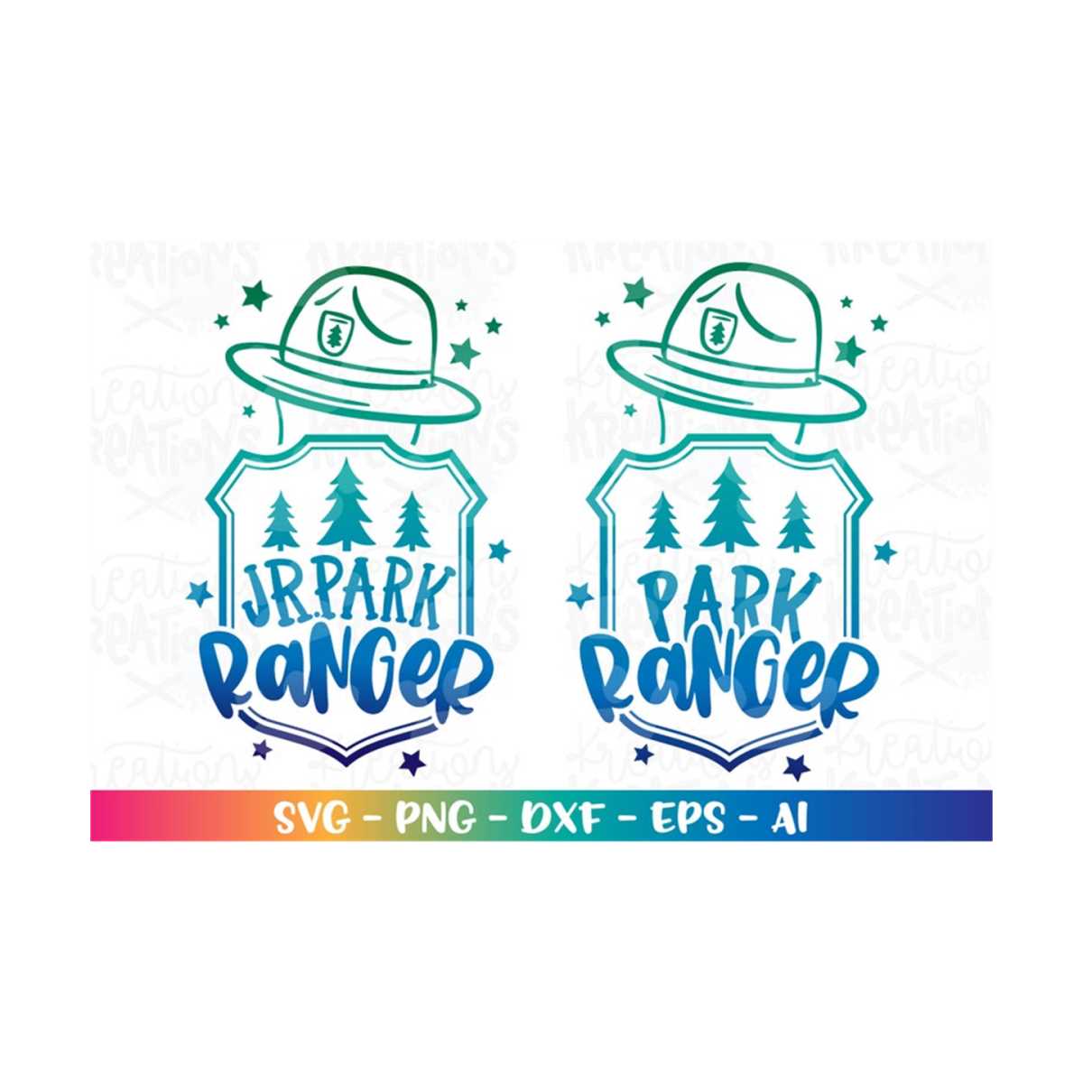 Park Ranger svg Junior Park Ranger camping forest mountains - Inspire ...