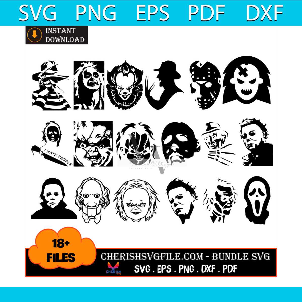 Horror Face Svg | Inspire Uplift