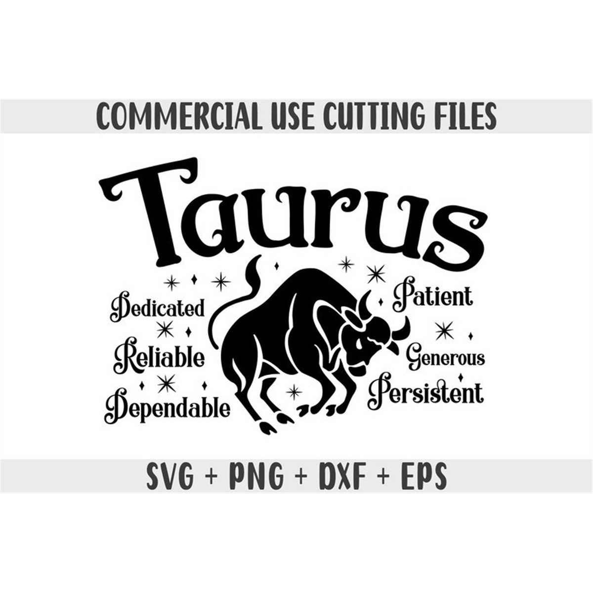 Taurus SVG, Zodiac SVG, Zodiac Signs Clipart SVG, Gift For T | Inspire ...