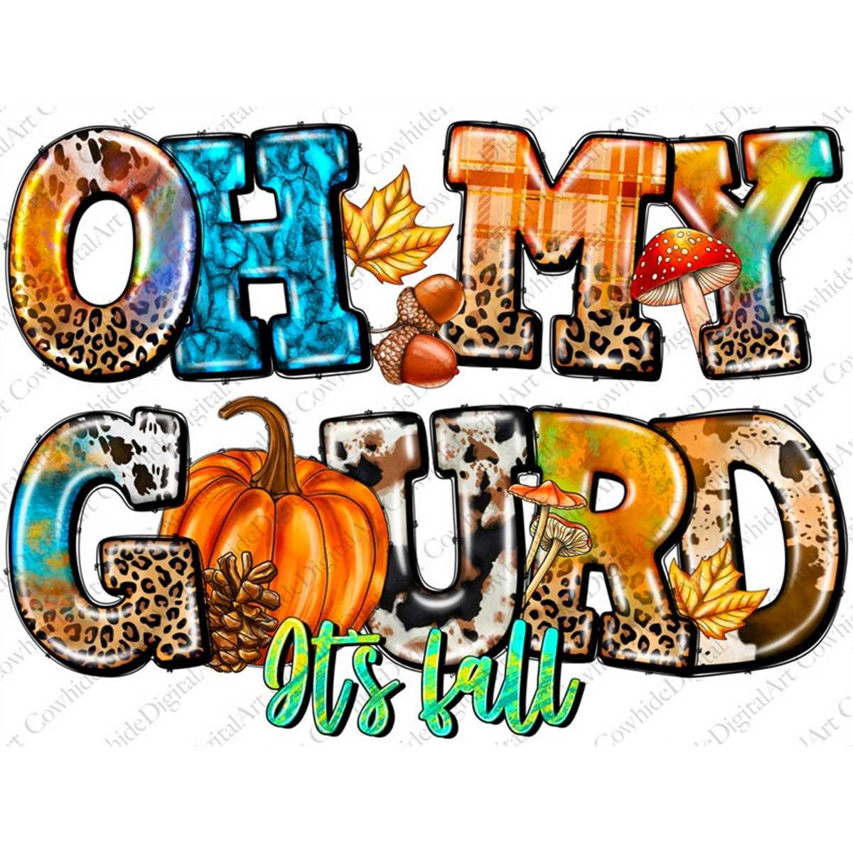 Oh My Gourd I Love Fall PNG, Thankful PNG, Fall Png, Sunflow | Inspire ...