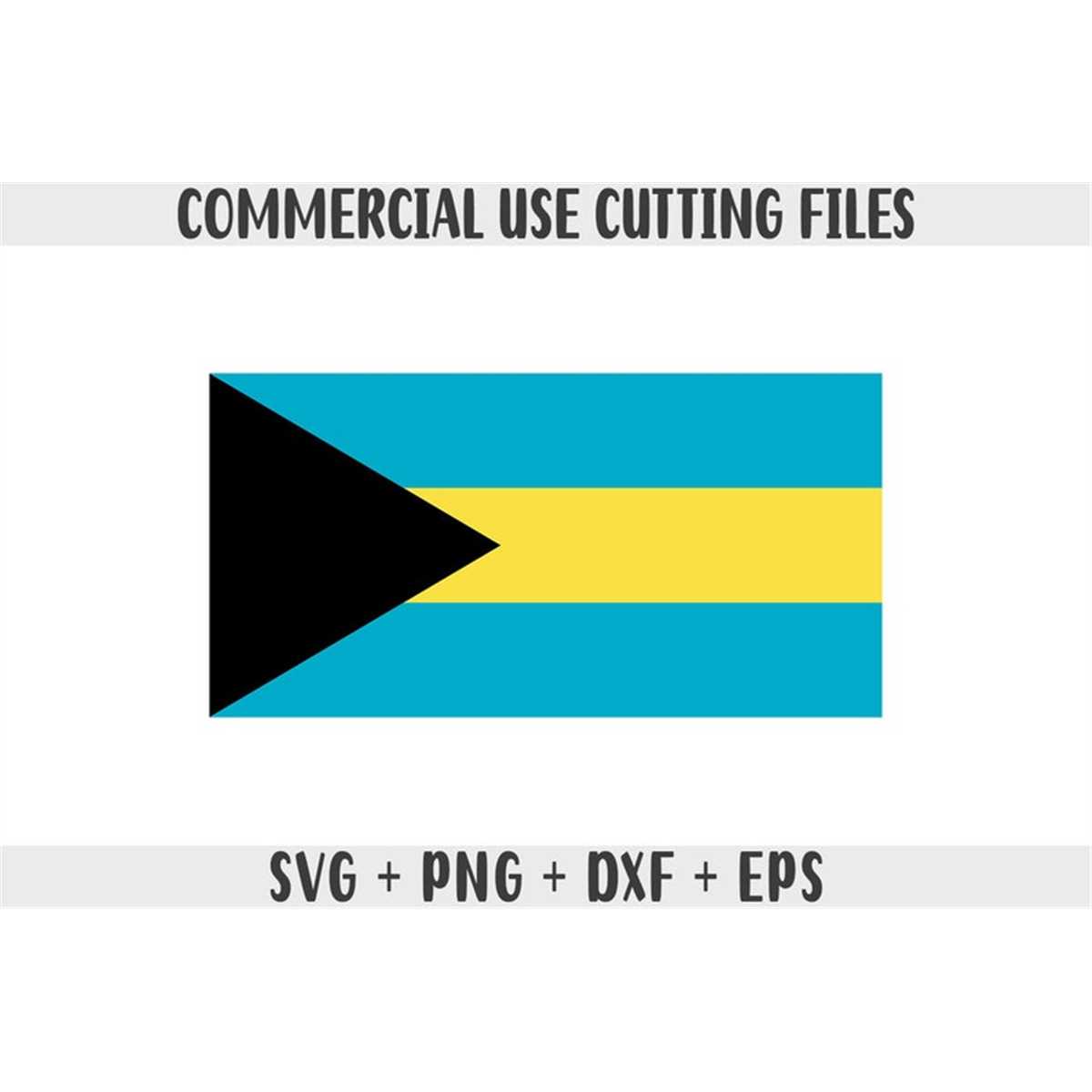 Bahamas flag SVG Original colors, Bahamas Flag Png, Commerci | Inspire ...