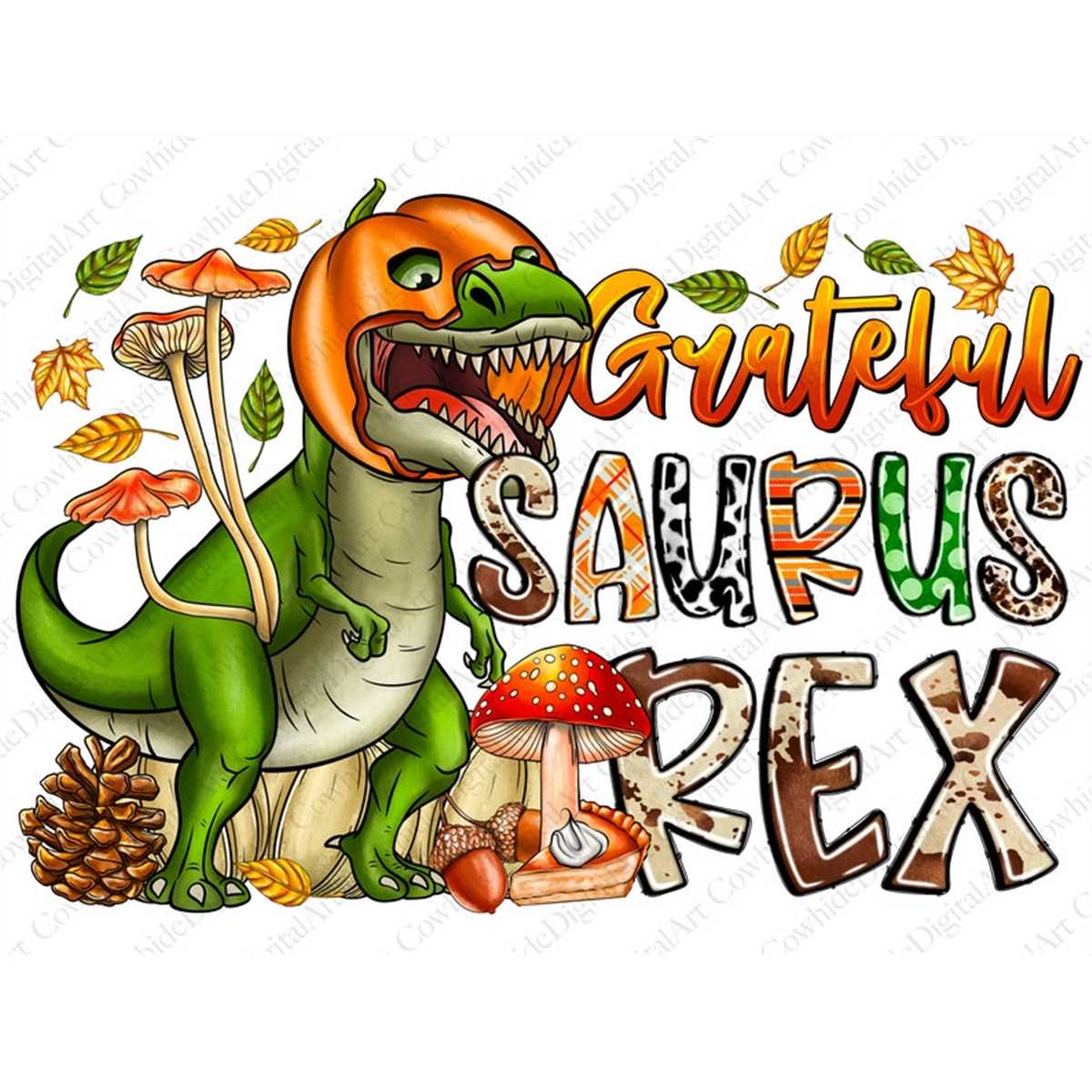 Dinosaur Thanksgiving Png, Gratefulsaurus Rex Png, Thanksgiv | Inspire ...