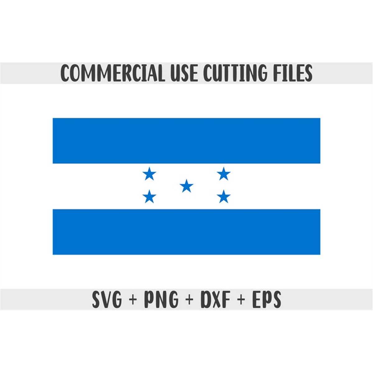 Honduras flag SVG Original colors, Honduras Flag Png, Commer | Inspire ...