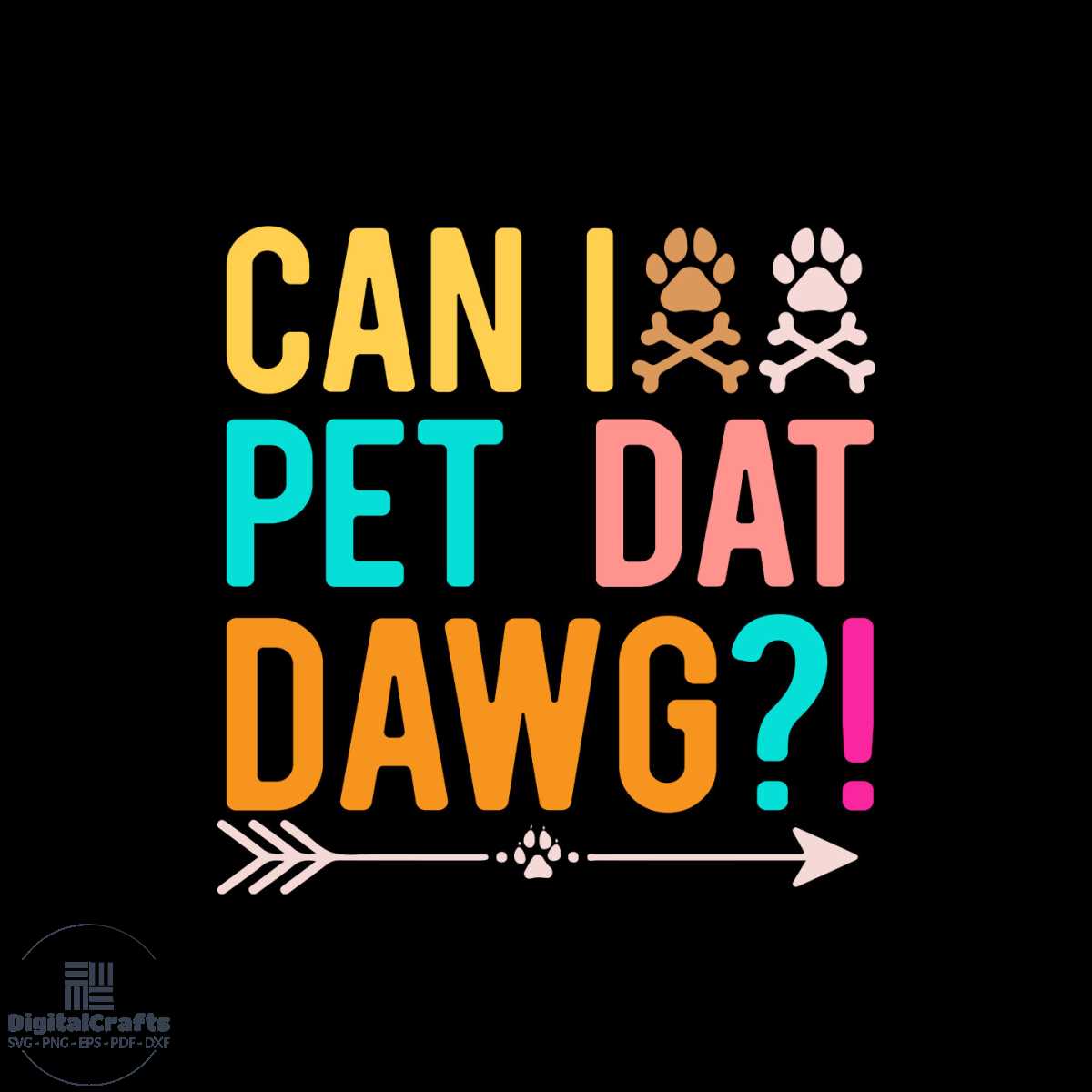 Can i pet dat dawg svg, Pet Svg, Dog Svg, Cute Dog Svg - Inspire Uplift