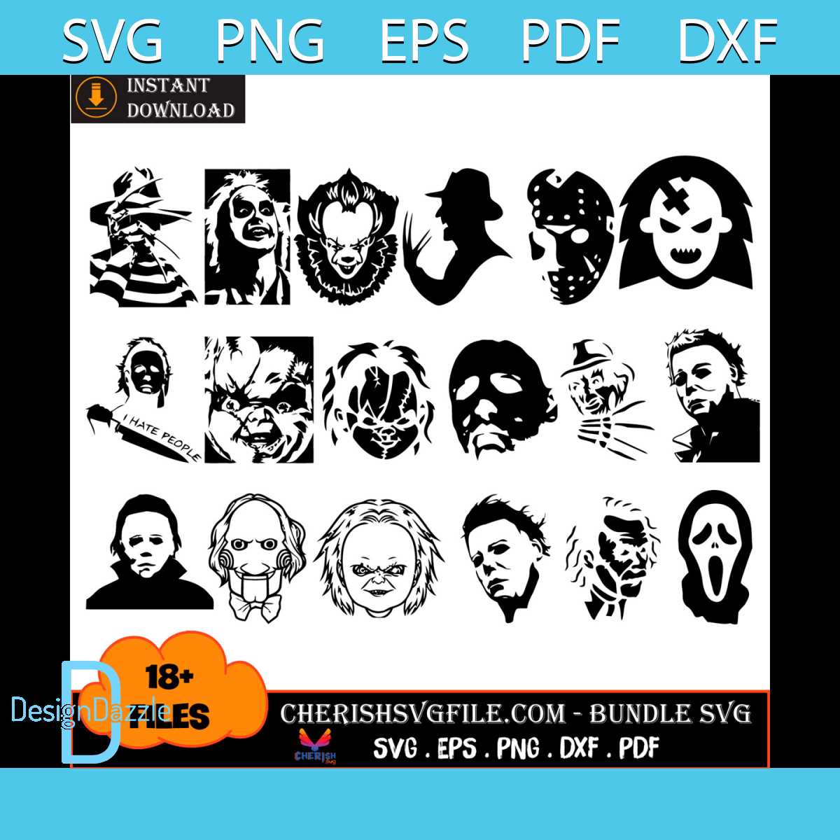 Horror Face Svg | Inspire Uplift