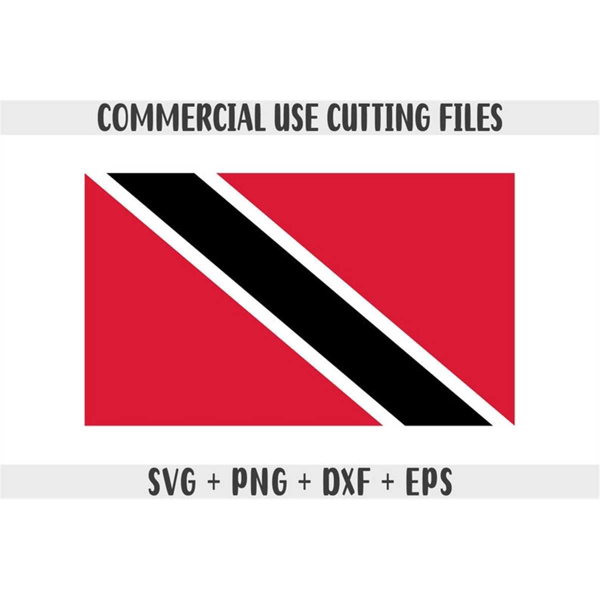 Trinidad and Tobago flag SVG Original colors, Trinidad and T | Inspire ...