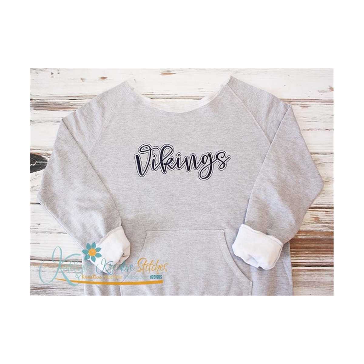 Vikings Script Machine Embroidery - 2022 Series - Inspire Uplift