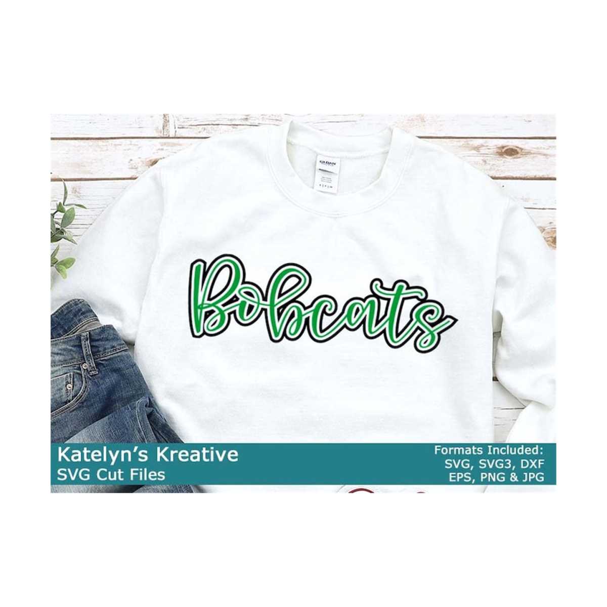 Bobcats Script SVG Files (2022 Series) - Inspire Uplift