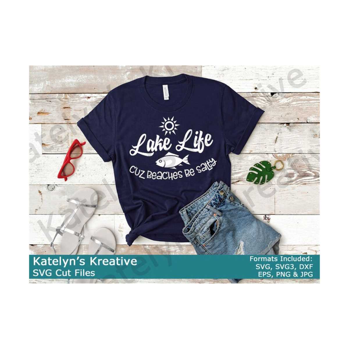 Lake Life SVG Files | Inspire Uplift