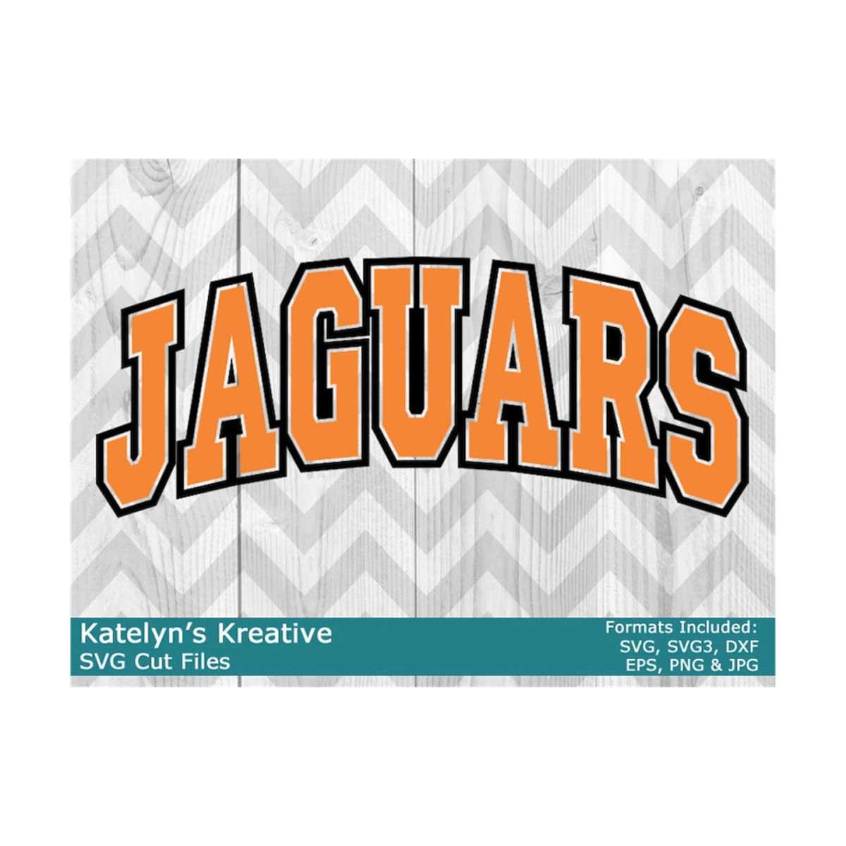 Jaguars Arched SVG Files | Inspire Uplift
