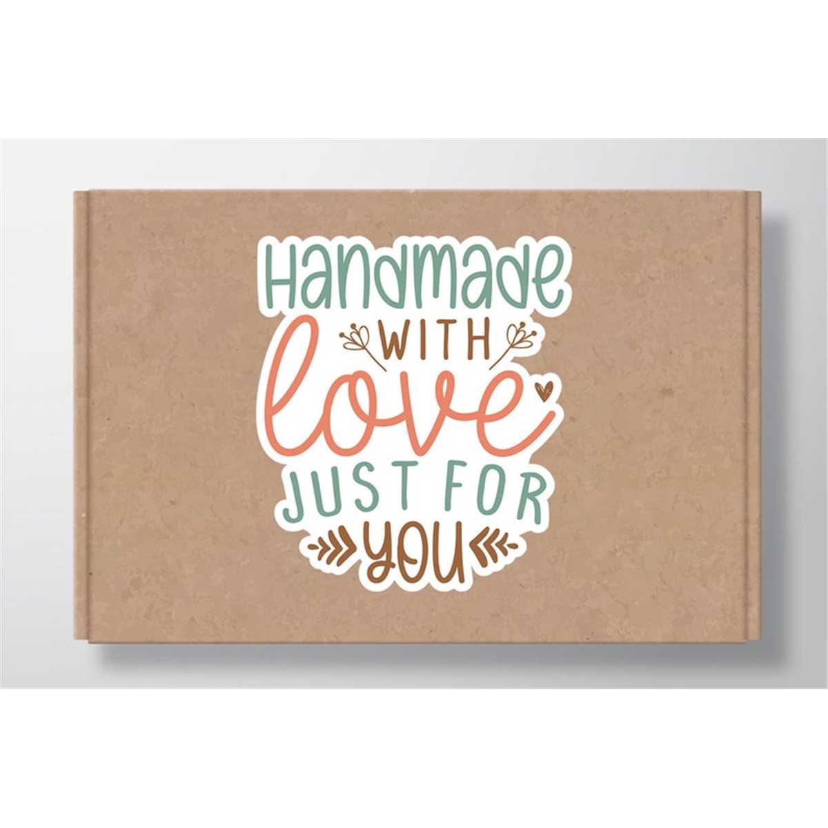 Handmade with love stickers SVG, Boho SVG stickers for small | Inspire ...