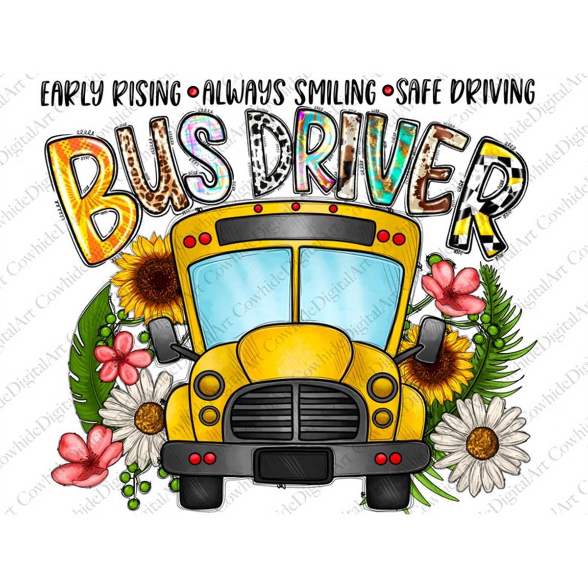 Early Rising Bus Driver png sublimation design download, Bus | Inspire ...