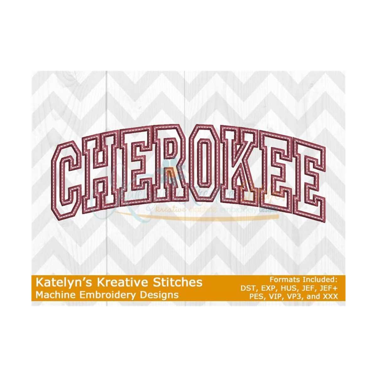 Cherokee Arched Embroidery | Inspire Uplift
