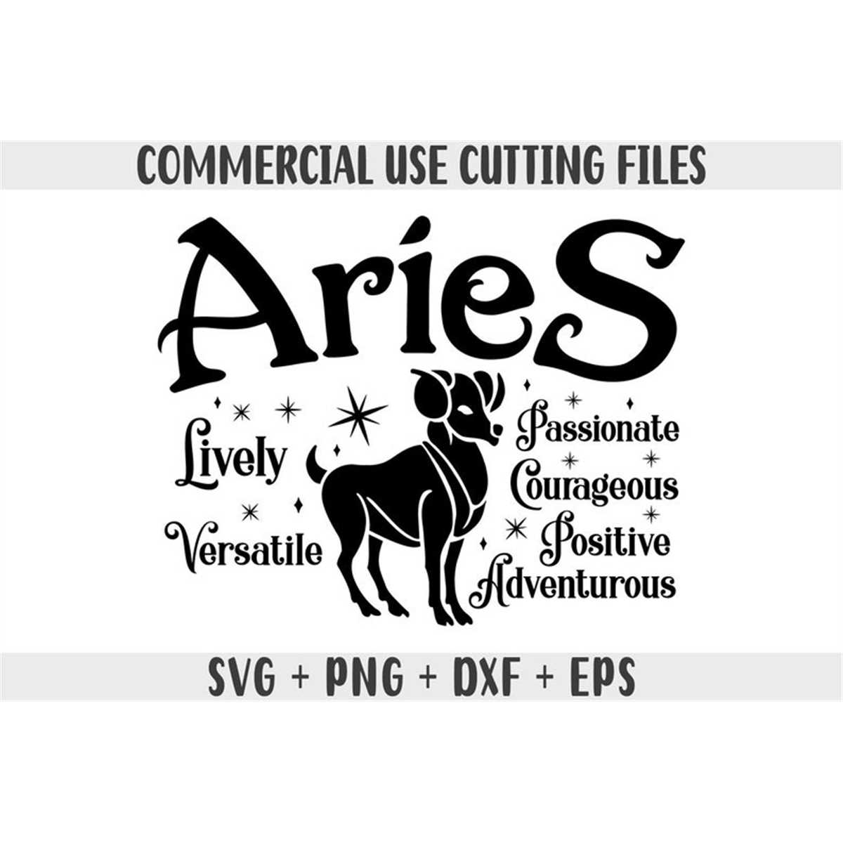 Aries SVG, Zodiac SVG, Zodiac Signs Clipart SVG, Gift For Ar - Inspire ...