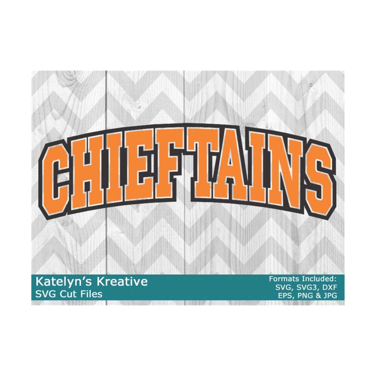 Chieftains Arched SVG Files | Inspire Uplift