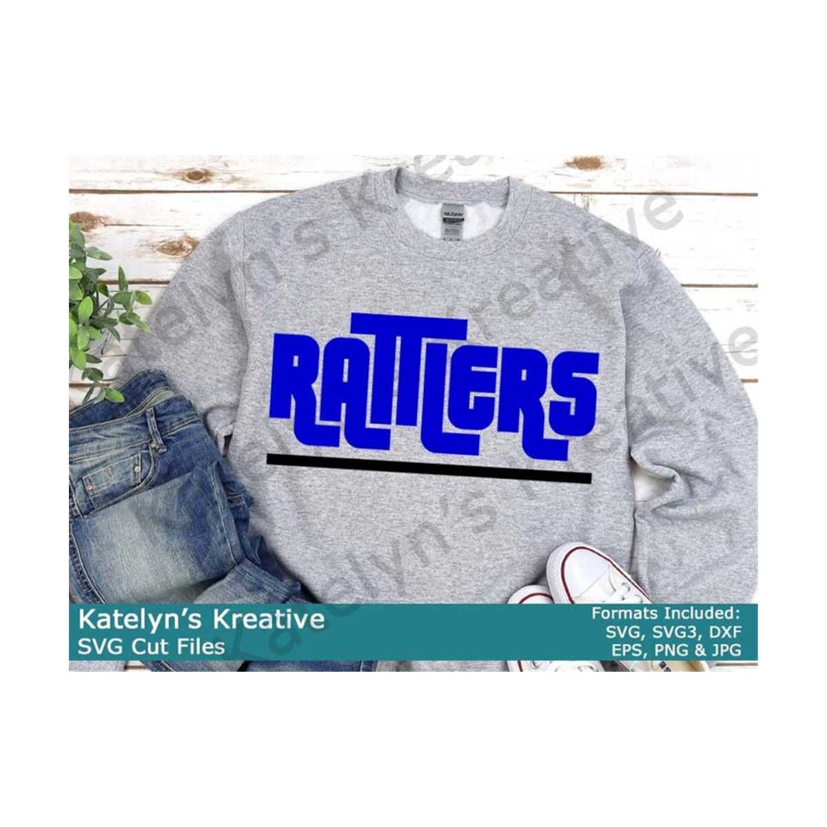 Rattlers Team Mascots - SVG, SVG3, PNG, JPG, Sublimation - Inspire Uplift