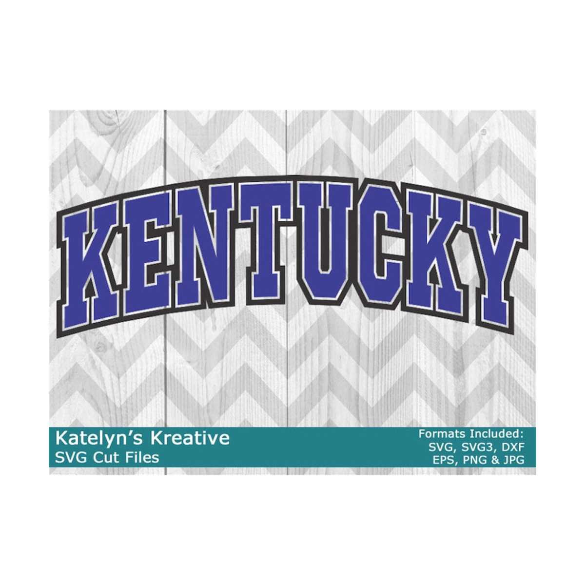 Kentucky Arched SVG Files | Inspire Uplift