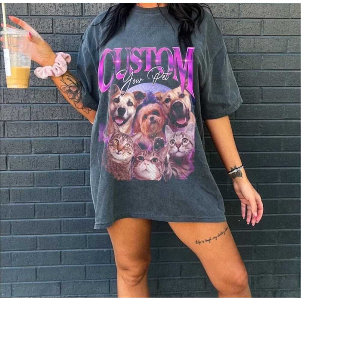 Vintage Custom Pet Rap Comfort Color Shirt, Custom Pet Vint | Inspire ...